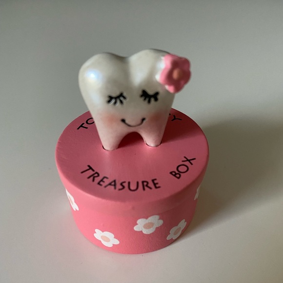 GANZ | Other | Tooth Fairy Treasure Boxpink Flower | Poshmark